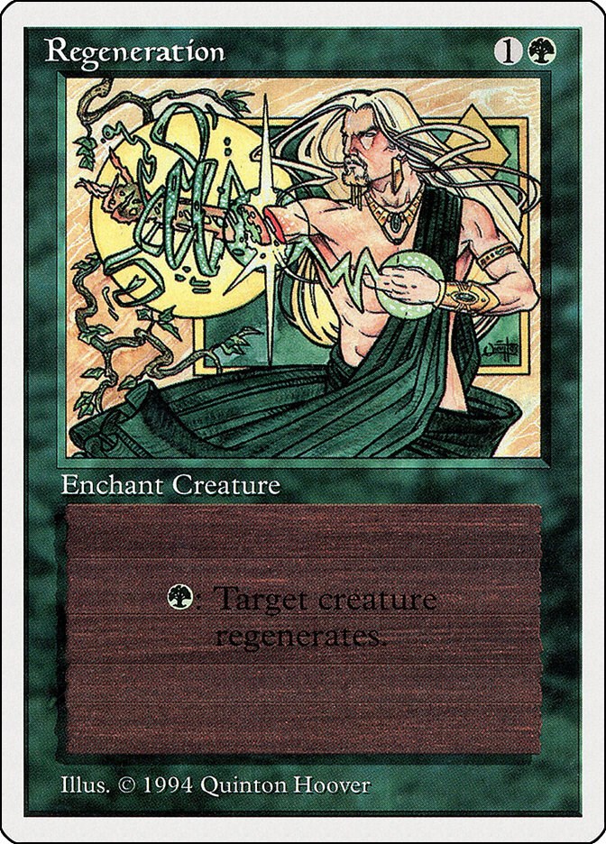 Regeneration - Summer Magic - Magic: The Gathering
