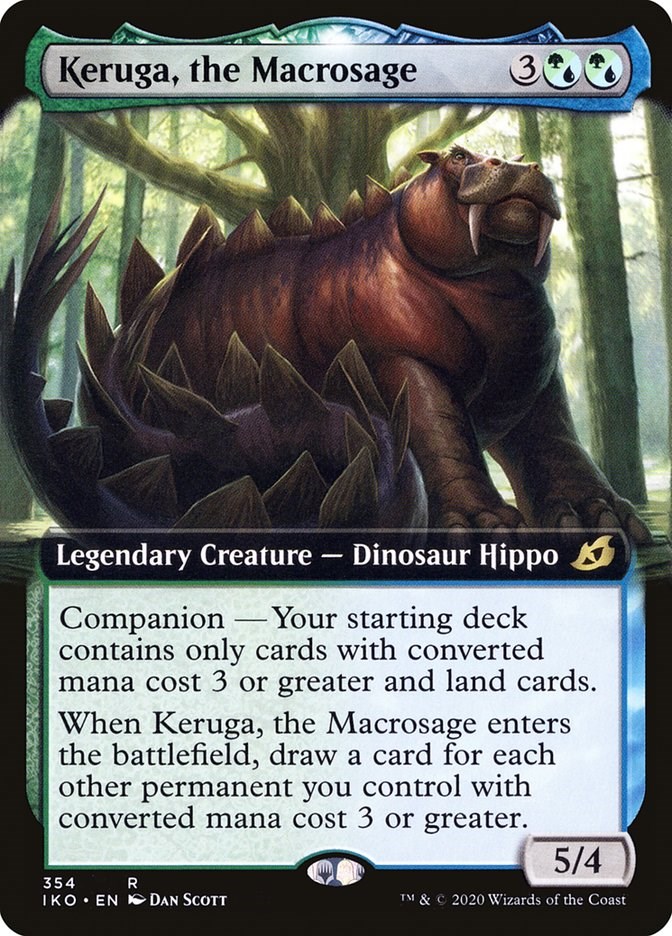 Keruga, the Macrosage (Extended Art) - Ikoria: Lair of Behemoths ...