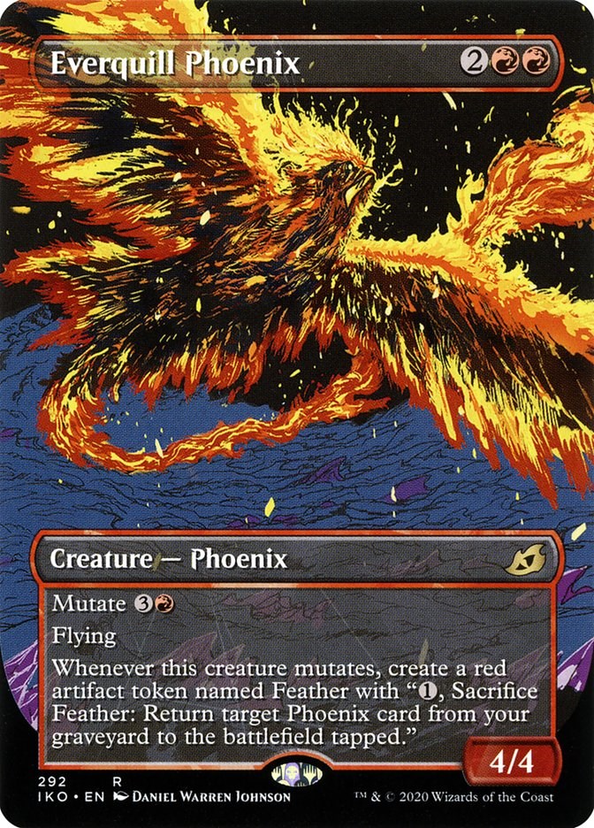 Everquill Phoenix (Showcase) - Ikoria: Lair of Behemoths - Magic: The ...