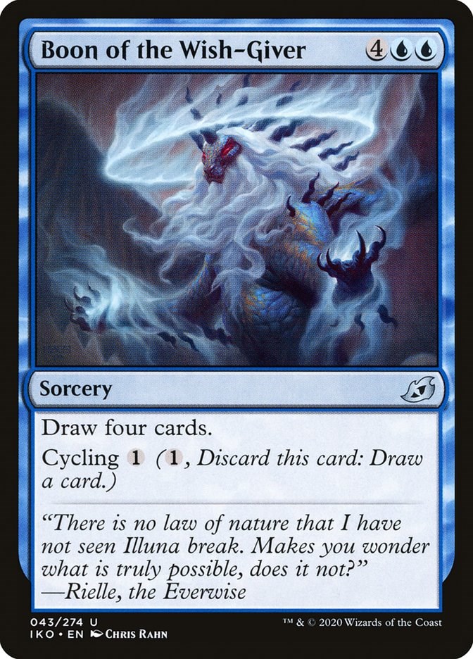 Boon of the Wish-Giver - Ikoria: Lair of Behemoths - Magic: The Gathering