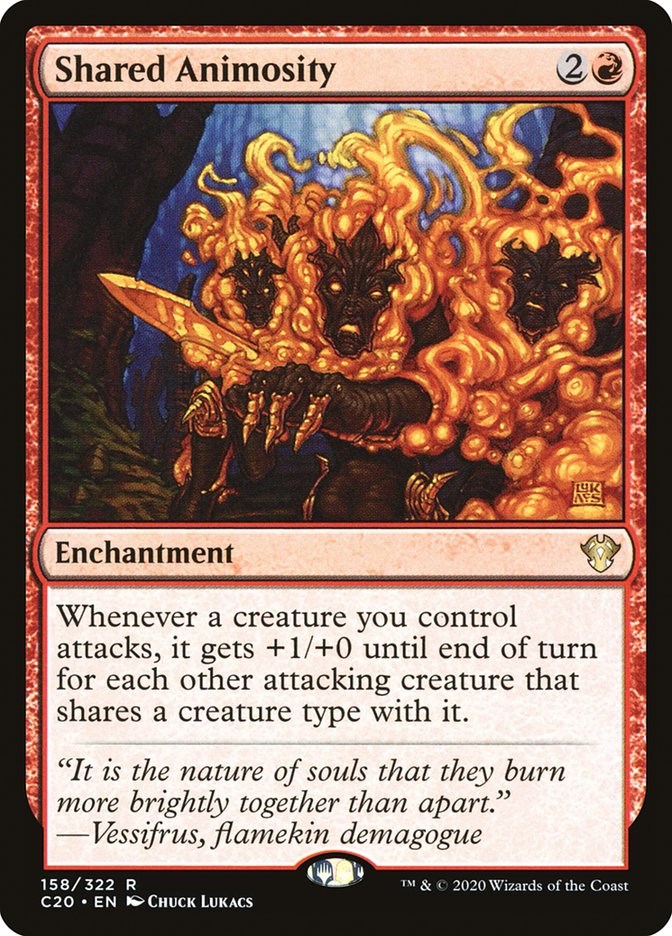 Shared Animosity - Commander 2020 - Magic: The Gathering