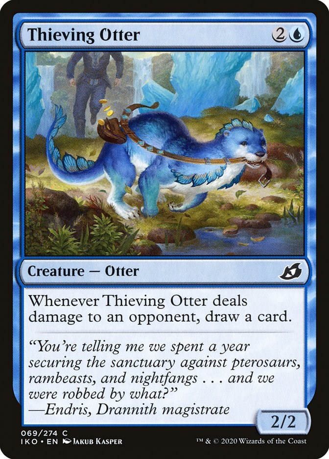 Thieving Otter - Ikoria: Lair of Behemoths - Magic: The Gathering