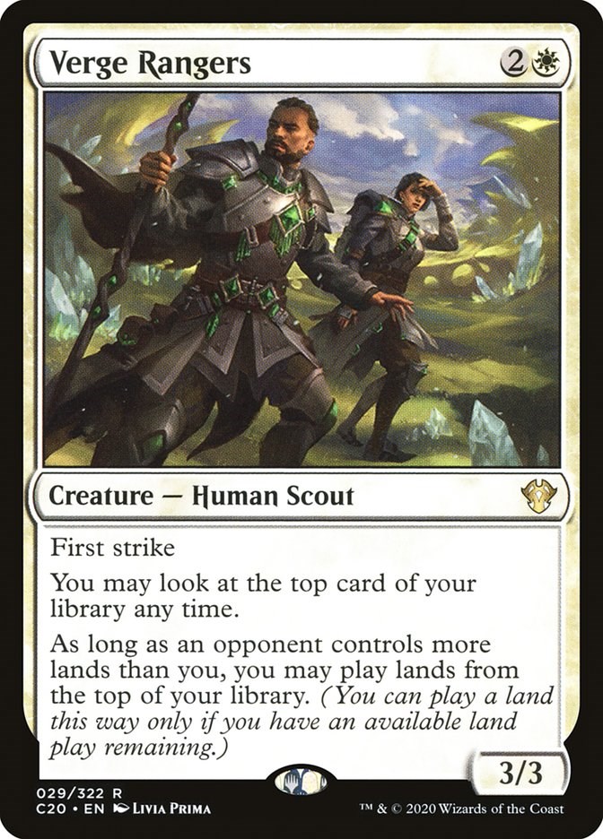 Verge Rangers - Commander 2020 - Magic: The Gathering