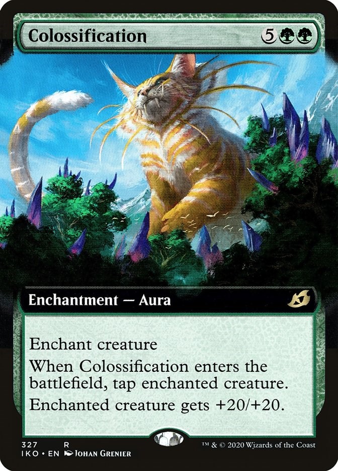 Colossification (Extended Art) - Ikoria: Lair of Behemoths - Magic: The ...