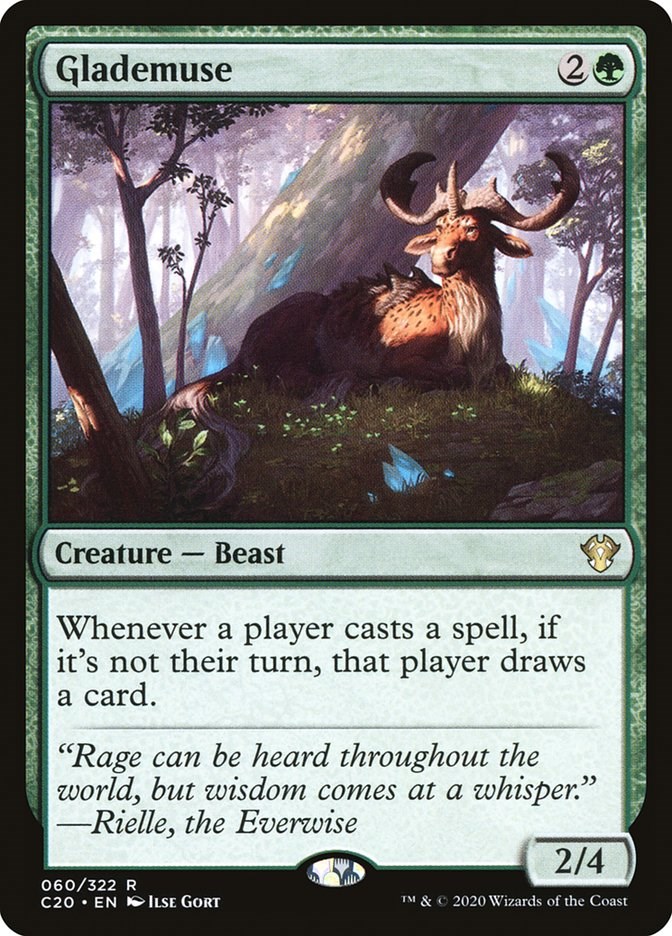 Glademuse - Commander 2020 - Magic: The Gathering