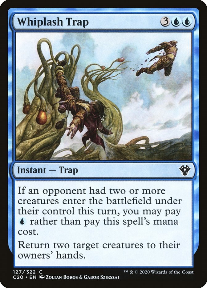 Whiplash Trap - Commander 2020 - Magic: The Gathering
