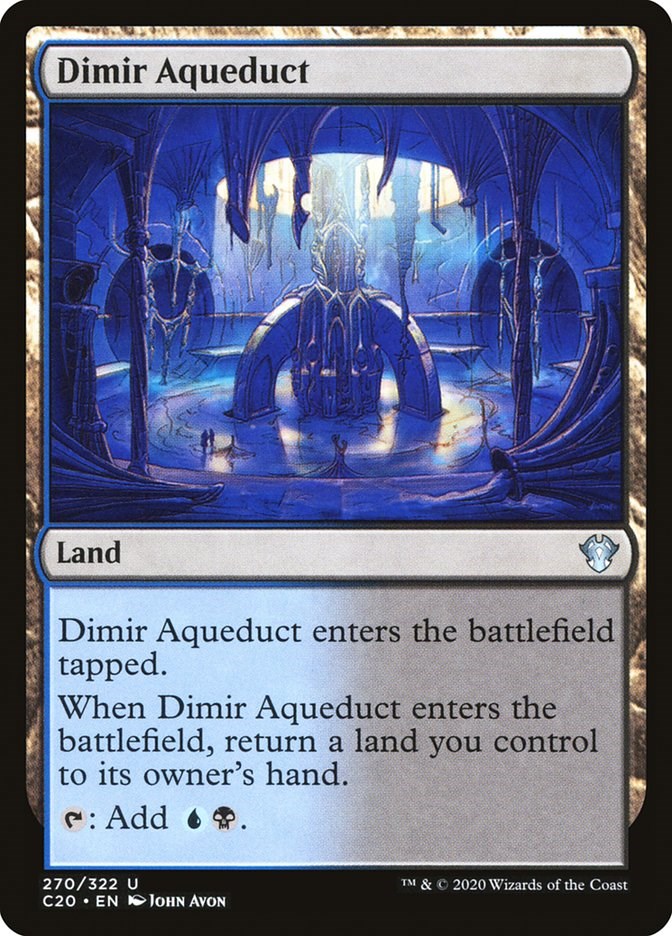 Dimir Aqueduct - Commander 2020 - Magic: The Gathering