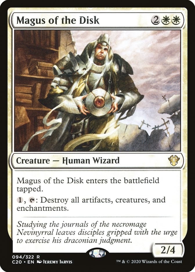 Magus of the Disk - Commander 2020 - Magic: The Gathering
