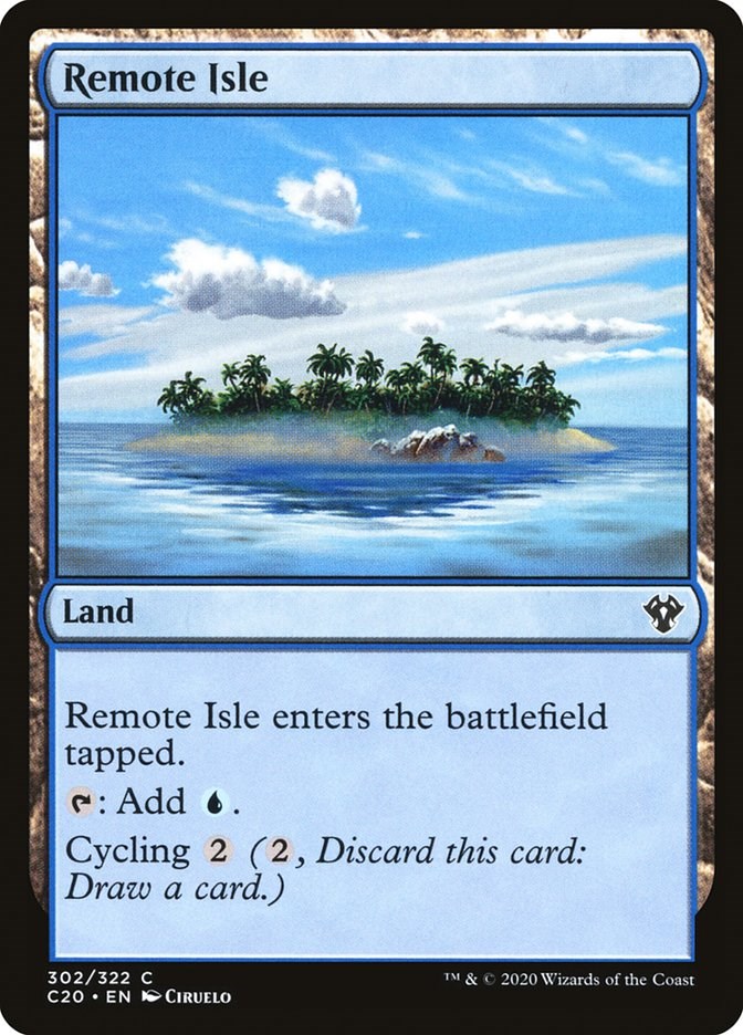 Remote Isle - Commander 2020 - Magic: The Gathering