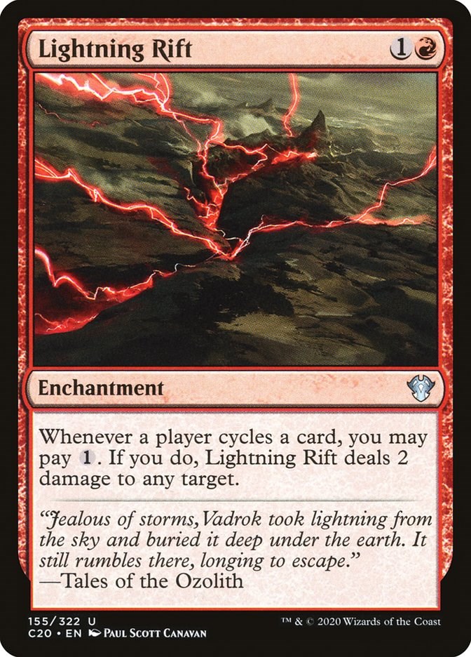 Lightning Rift - Commander 2020 - Magic: The Gathering