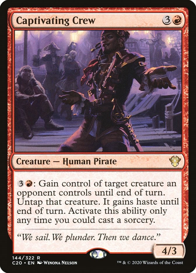 Captivating Crew - Commander 2020 - Magic: The Gathering