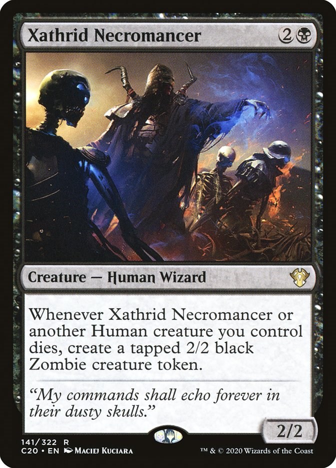 Xathrid Necromancer - Commander 2020 - Magic: The Gathering