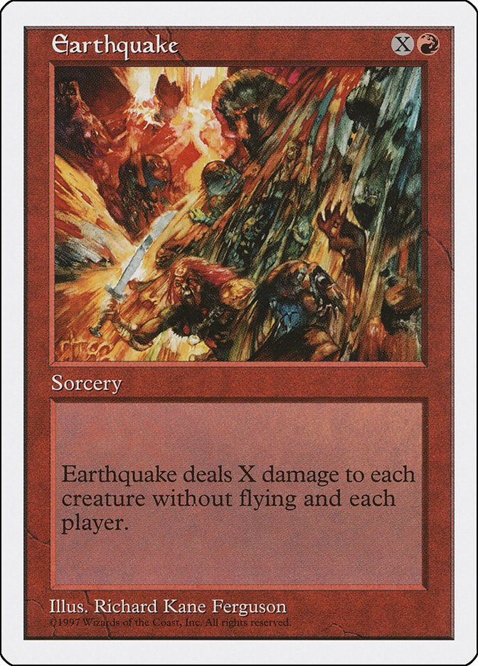 Earthquake - Fifth Edition - Magic: The Gathering