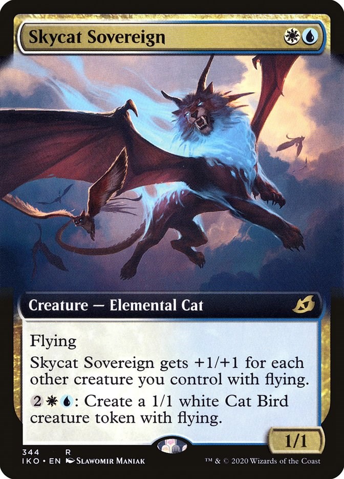 Skycat Sovereign (Extended Art) - Ikoria: Lair of Behemoths - Magic ...