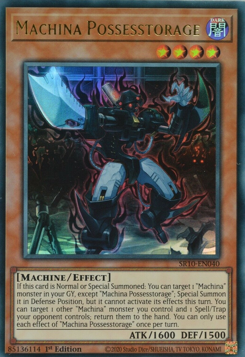 Machina Possesstorage - Structure Deck: Mechanized Madness - YuGiOh