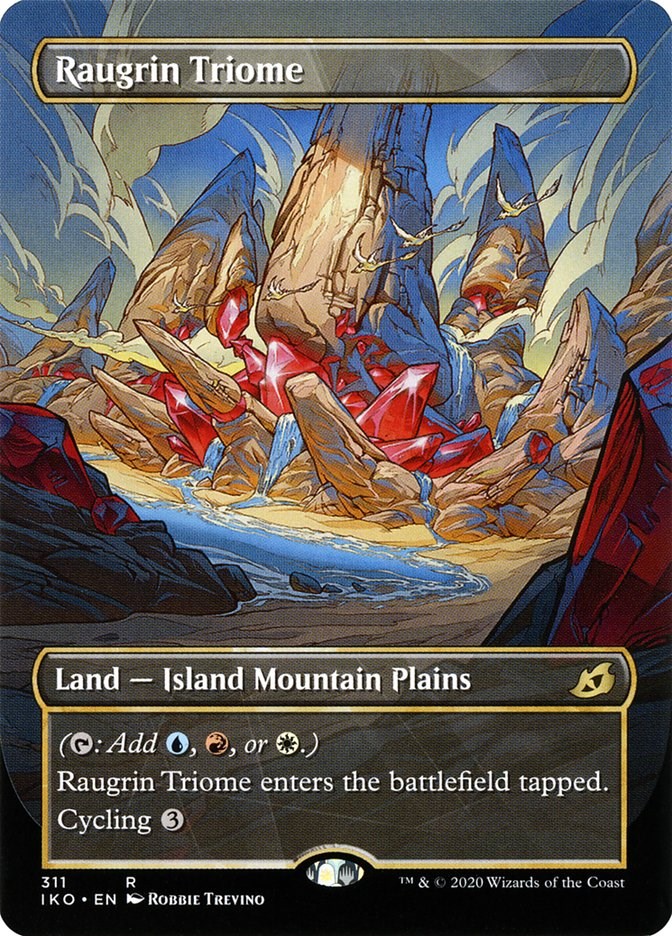 Raugrin Triome (Showcase) - Ikoria: Lair of Behemoths - Magic: The ...