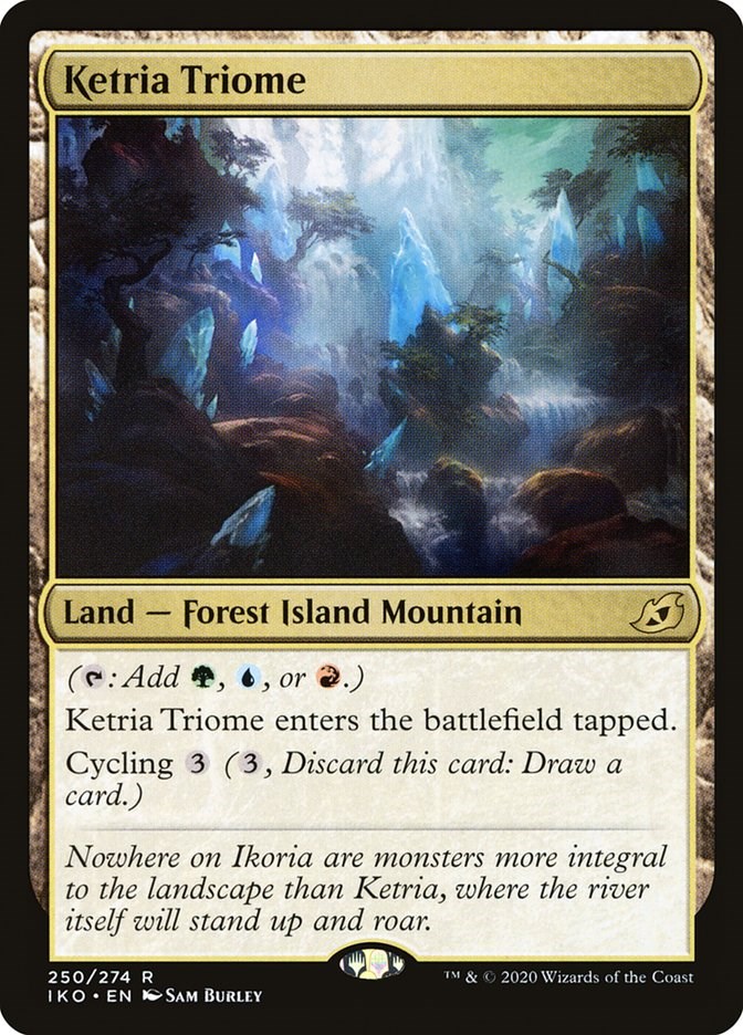 Ketria Triome - Ikoria: Lair of Behemoths - Magic: The Gathering