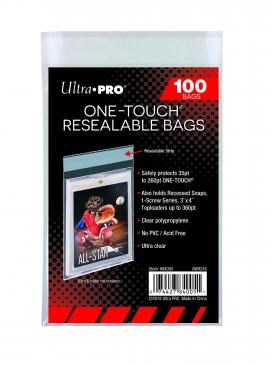 Ultra Pro One-Touch Resealable Bags (100-Count Pack) - Ultra Pro ...