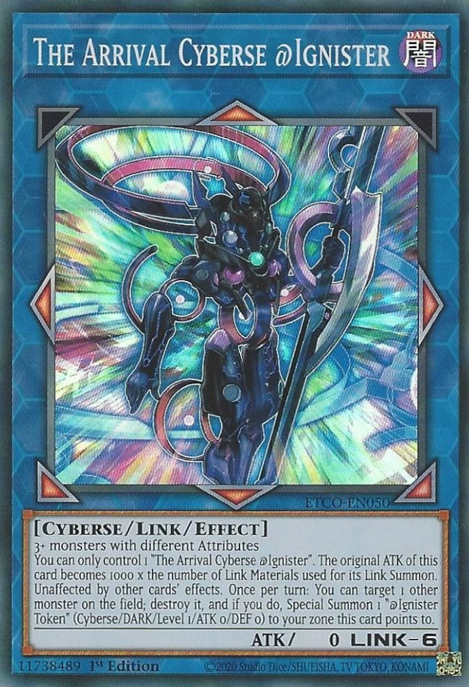 The Arrival Cyberse @Ignister - Eternity Code - YuGiOh