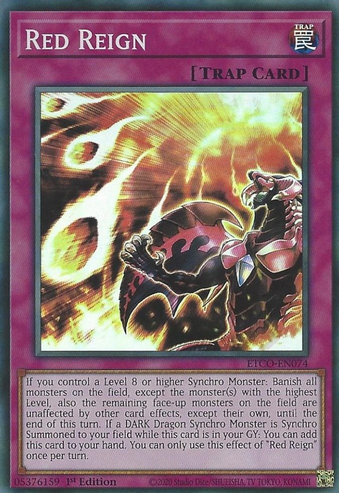 Red Reign - Eternity Code - YuGiOh