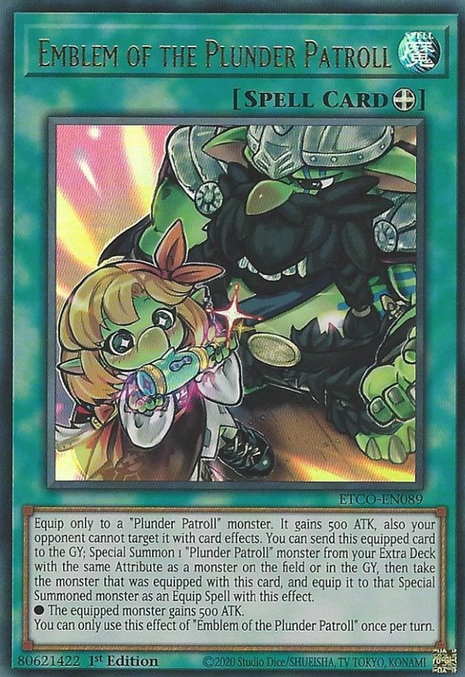 Emblem of the Plunder Patroll - Eternity Code - YuGiOh
