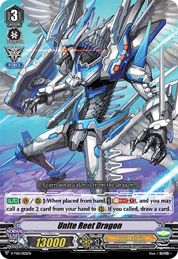 Unite Reet Dragon (RRR Foil) - V-TD11: Altmile - Cardfight Vanguard