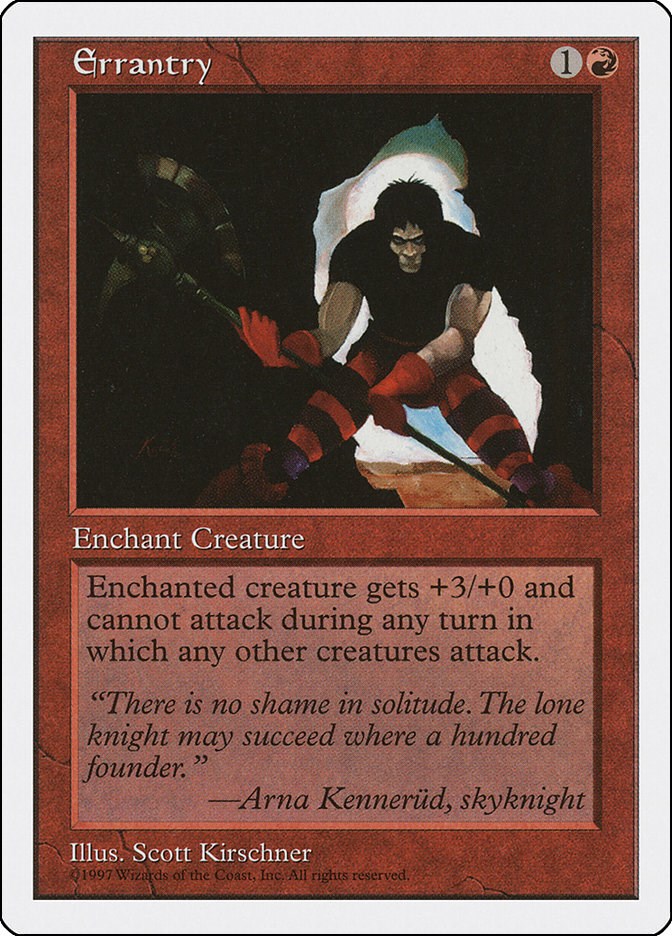 Errantry - Fifth Edition - Magic: The Gathering