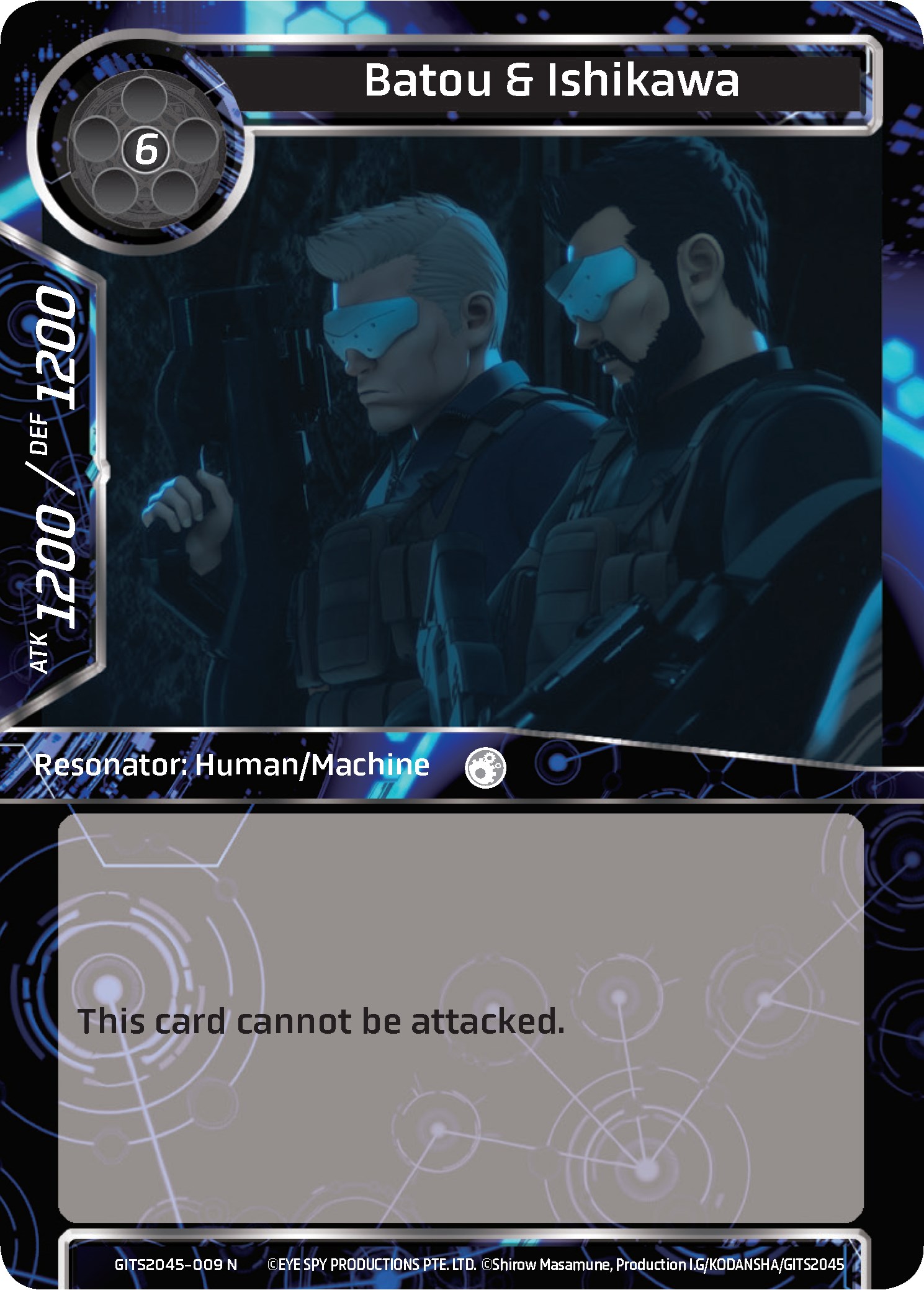 Batou & Ishikawa - Ghost in the Shell SAC_2045 - Force of Will