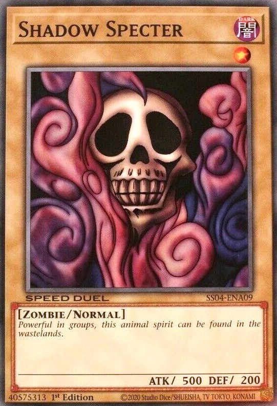 Shadow Specter - Speed Duel Decks: Match of the Millennium - YuGiOh