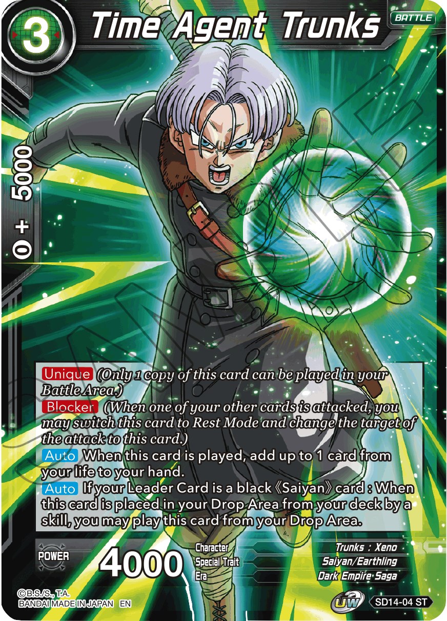 Time Agent Trunks - Rise of the Unison Warrior - Dragon Ball Super: Masters