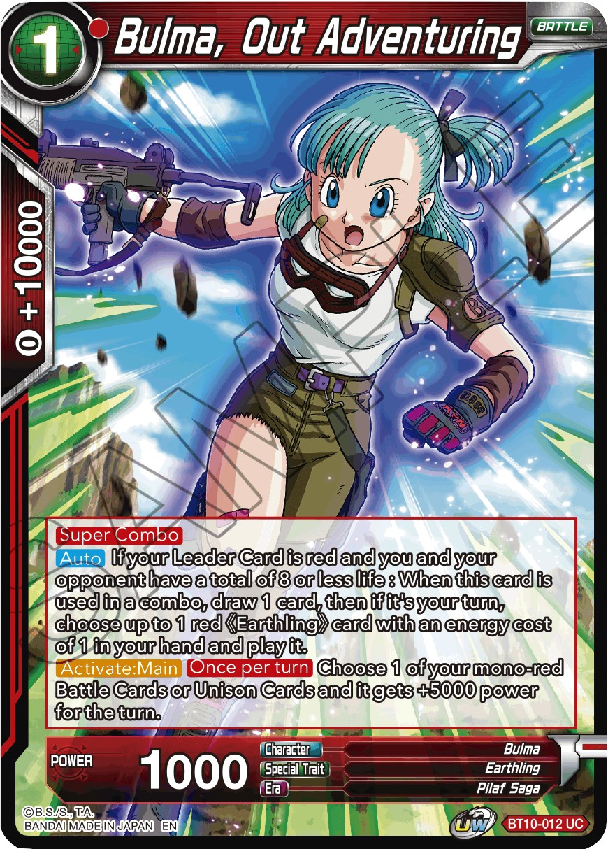 Bulma, Out Adventuring - Rise of the Unison Warrior - Dragon Ball Super ...