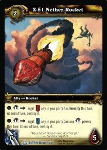 X-51 Nether-Rocket - Servants of the Betrayer - WoW