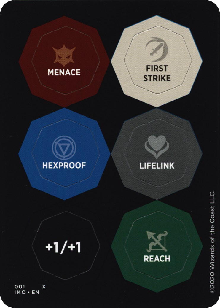 Punch Card Token (001 // 002) - Ikoria: Lair of Behemoths - Magic: The ...