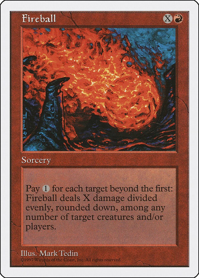 Fireball - Fifth Edition - Magic: The Gathering