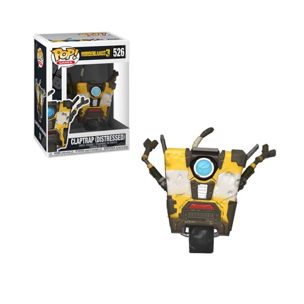 Borderlands 3: Claptrap (Distressed) - Pop! Vinyl - Funko