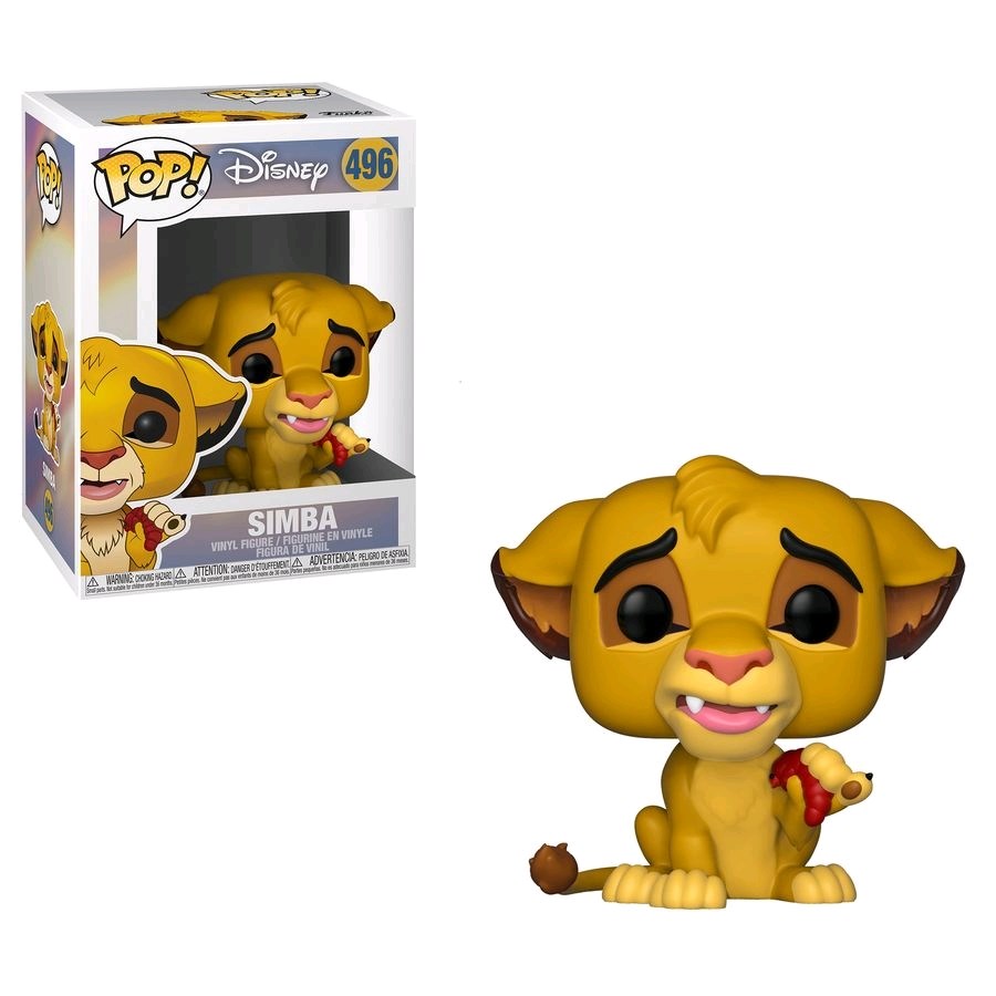 The Lion King: Simba (with Bug) - Pop! Vinyl - Funko