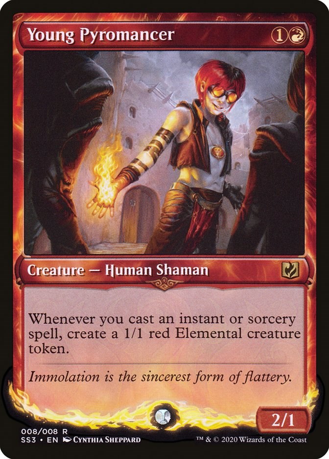 Young Pyromancer - Signature Spellbook: Chandra - Magic: The Gathering
