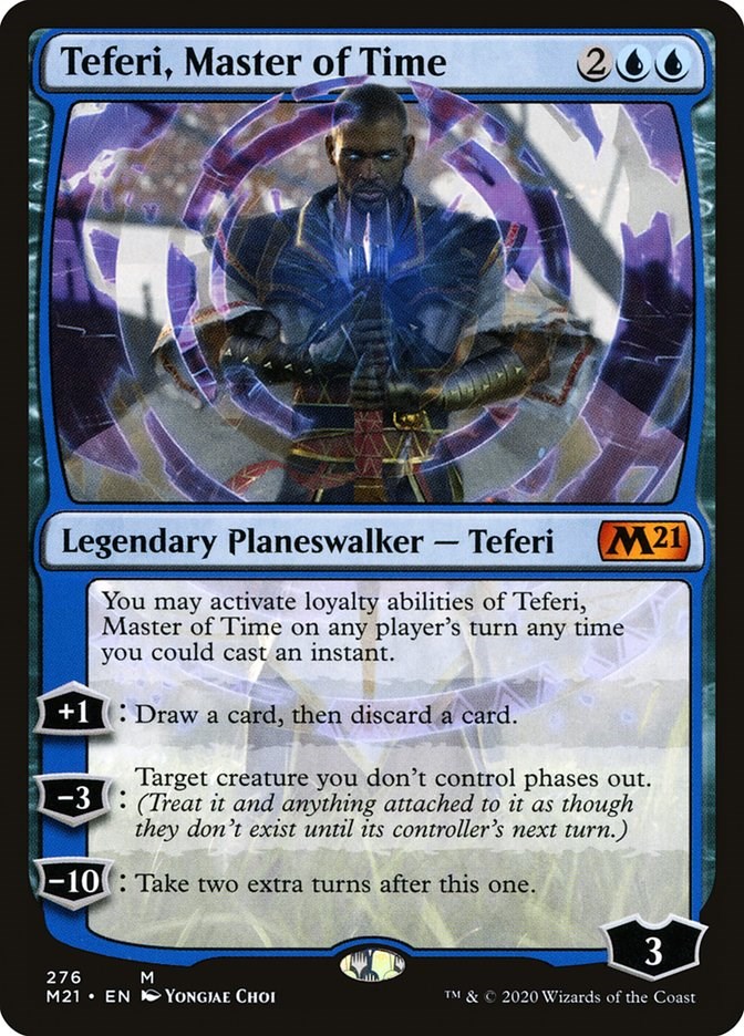 Teferi, Master of Time (276) - Core Set 2021 - Magic: The Gathering