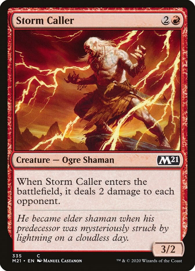 Storm Caller - Core Set 2021 - Magic: The Gathering