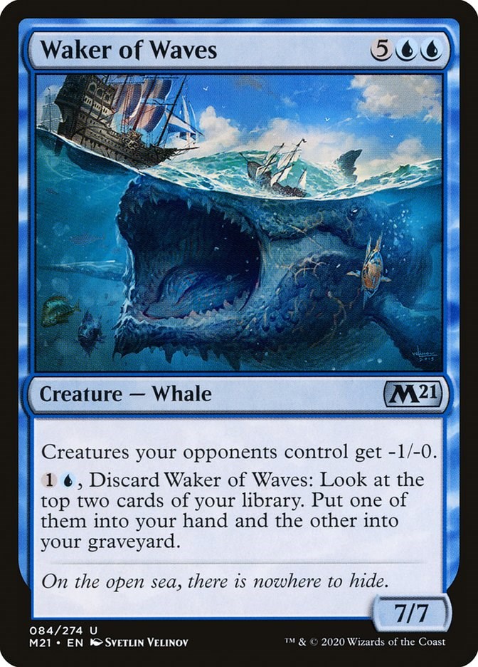 Waker of Waves - Core Set 2021 - Magic: The Gathering