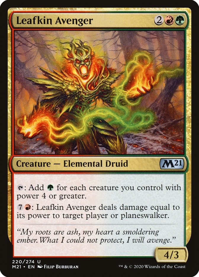 Leafkin Avenger - Core Set 2021 - Magic: The Gathering