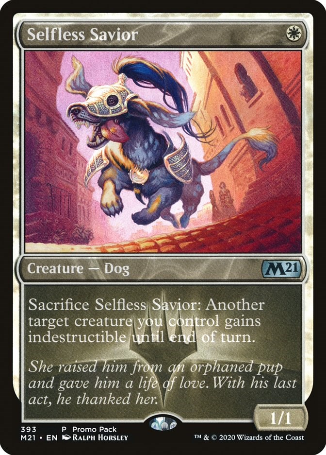 Selfless Savior - Promo Pack: Core Set 2021 - Magic: The Gathering
