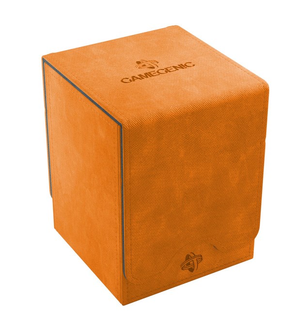 GameGenic Squire Deck Box - Orange (Holds 100+) - GameGenic Deck Boxes ...