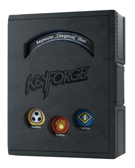 GameGenic KeyForge Deck Book - Black - GameGenic Deck Boxes - Deck Boxes