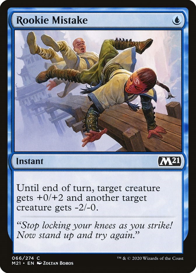 Rookie Mistake - Core Set 2021 - Magic: The Gathering