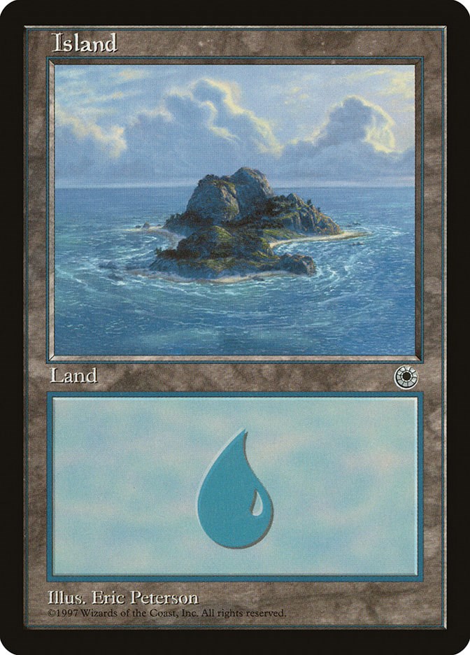Island (Beach Right) - Portal - Magic: The Gathering