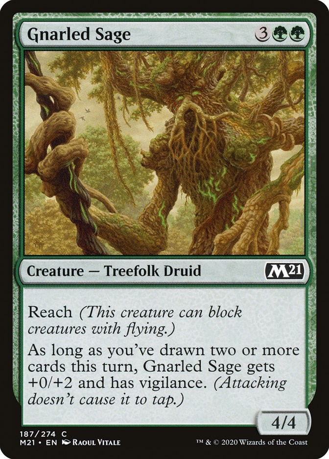 Gnarled Sage - Core Set 2021 - Magic: The Gathering