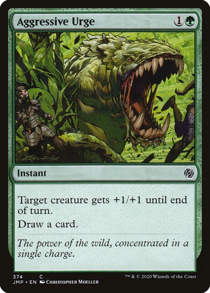 Aggressive Urge - Jumpstart - Magic: The Gathering