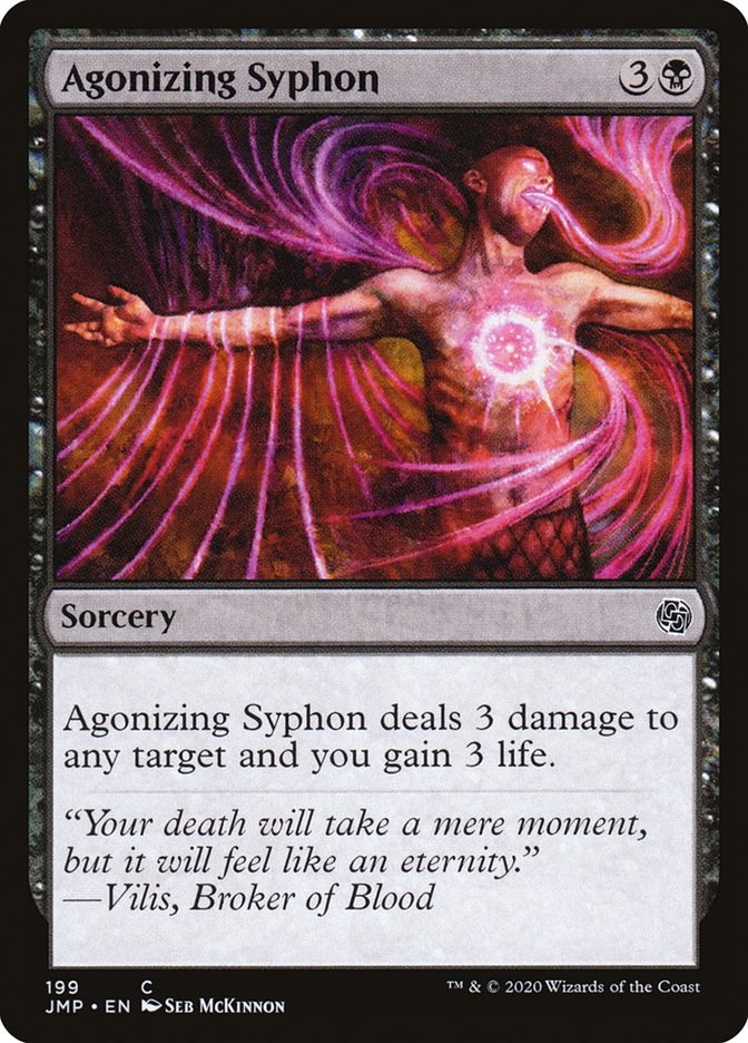 Agonizing Syphon - Jumpstart - Magic: The Gathering