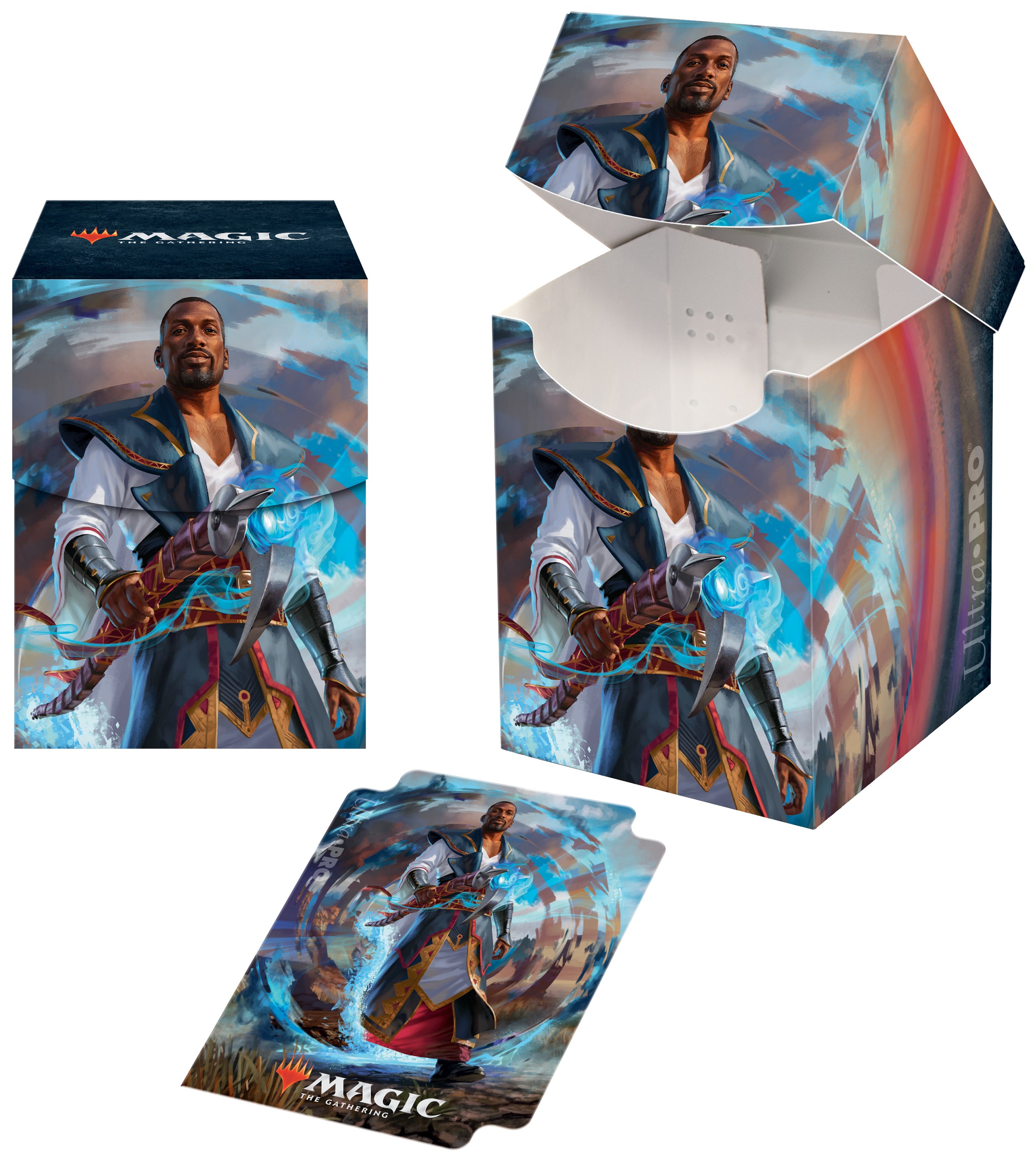 Core Set 2021 Teferi PRO 100+ Deck Box for Magic - Ultra Pro Deck Boxes ...